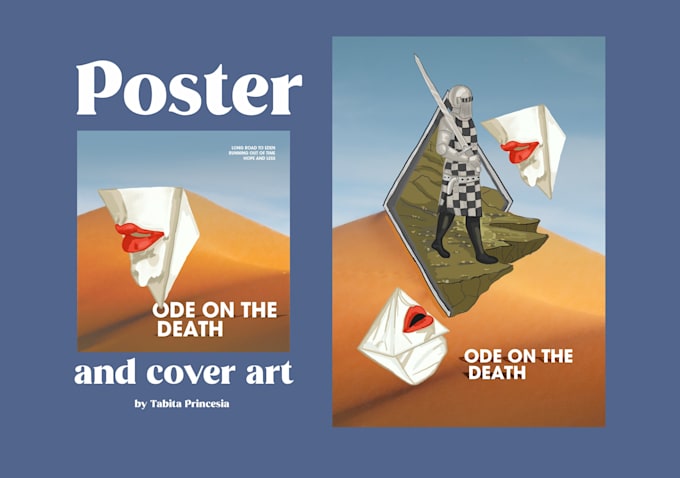 Digital drawing poster design by Jktdesign | Fiverr