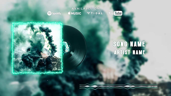 Create an audio spectrum or music visualizer by Eman_sharaf | Fiverr