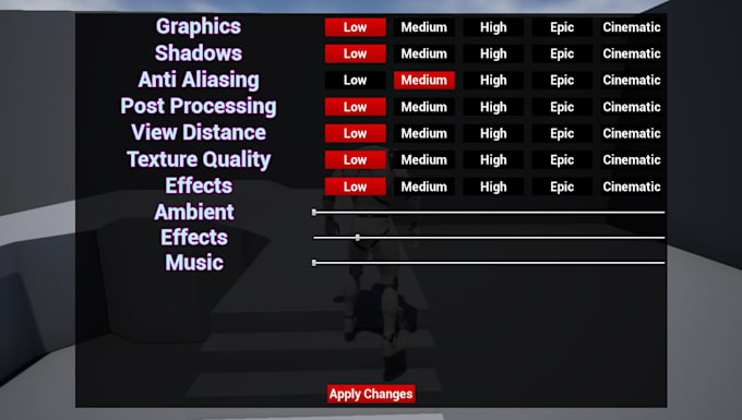 Add graphics setting menu for your unreal engine game by Akshaygadekar ...
