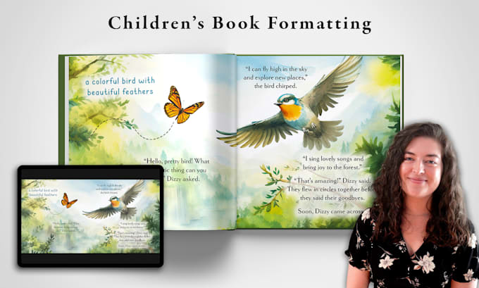 Format your childrens book or picture book by Vivienreis | Fiverr