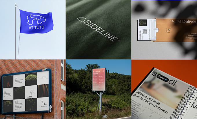 Create a minimal and contemporary brand identity by Theosmaav | Fiverr