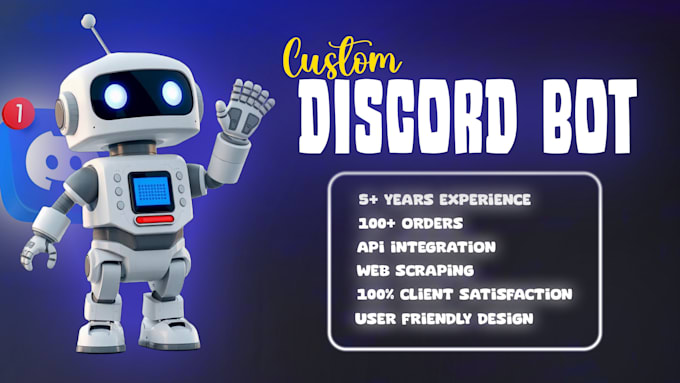 Build custom discord bot by Anshuldu555 | Fiverr