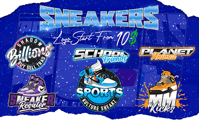 Design customized shoes logo, sneaker , for your store or business by ...