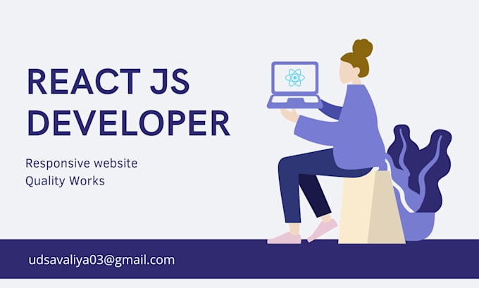 Develop responsive website using react js by Utsav_03 | Fiverr Develop responsive website using react js by Utsav_03 | Fiverr