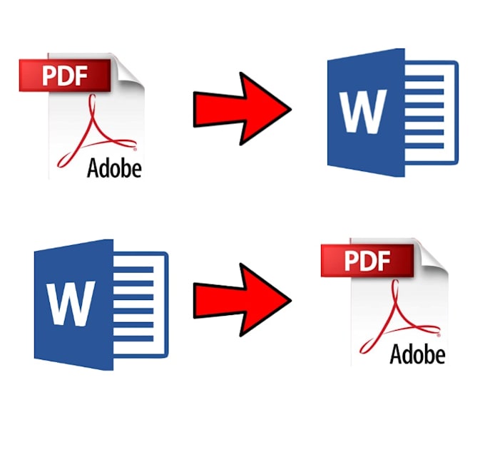 Converts your ms word to pdf and vice versa by Rizwanzubairi | Fiverr