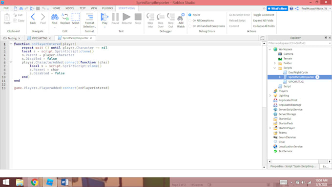 Make you a roblox studio scripts or your choice by Therobloxstudio | Fiverr
