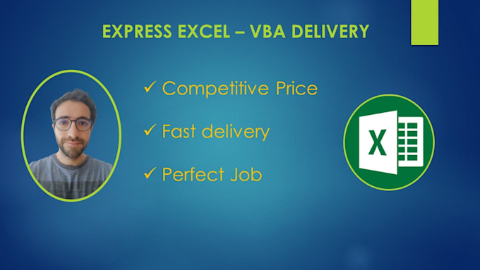 Do anything with excel and macros vba as fast as possible by Anasstazi972 | Fiverr