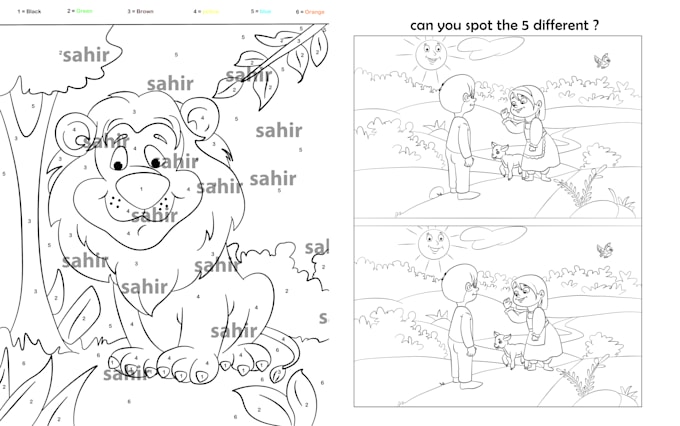 printable short story coloring pages