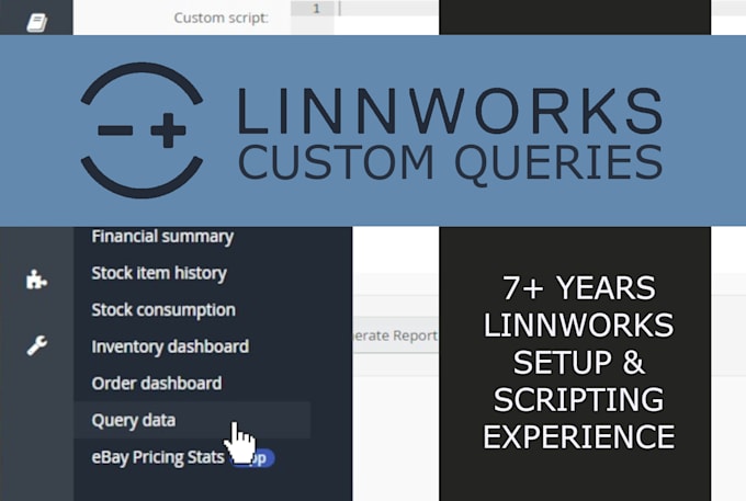 Write a custom linnworks data query by Fluxfreelance | Fiverr