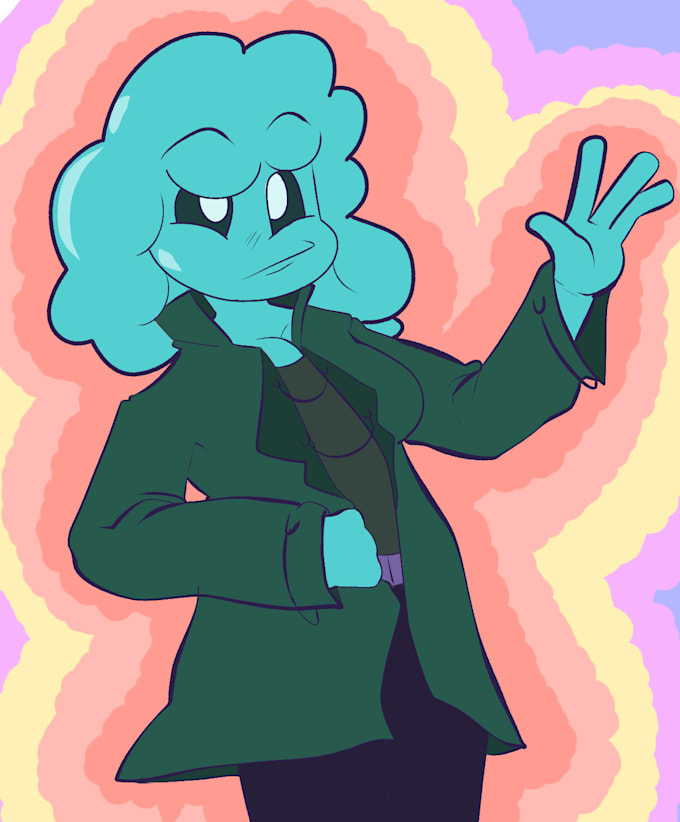 Draw you a flat color profile picture by Ambient_gray | Fiverr