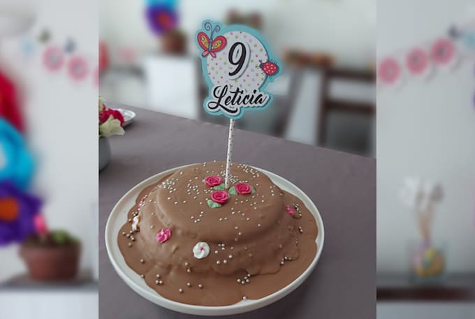 Create an incredible print and cut party decor by Vivianegonzalez | Fiverr