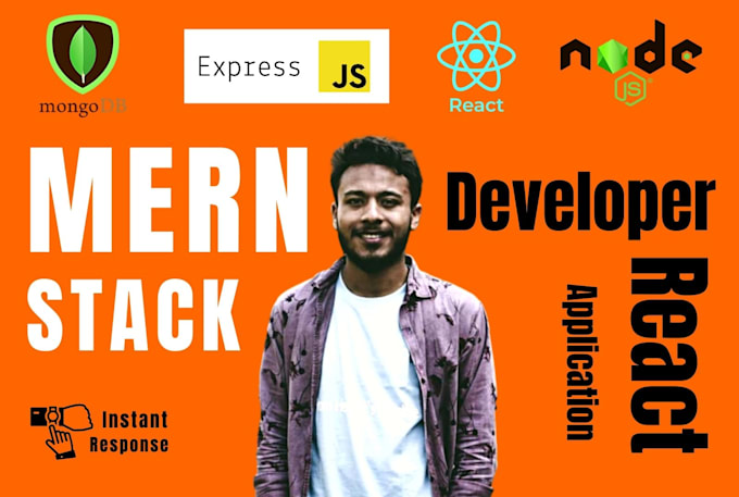 React js node js mern stack developer mern development by Rubayed007 | Fiverr