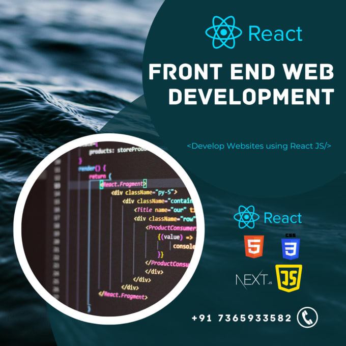 Develop front end for your web app using react js by Tanumondal343 | Fiverr