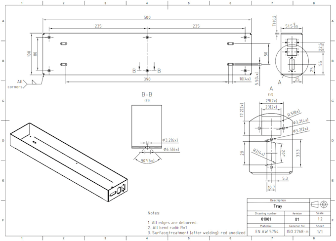 Create technical 3d models, drawings and renderings by Nbddesign | Fiverr