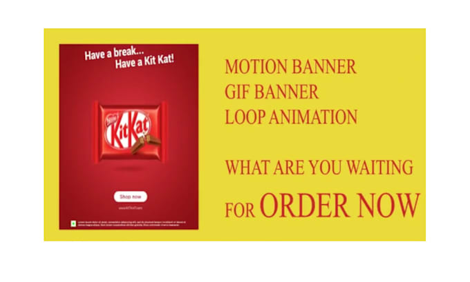 Design professional animated banner ads, animated gif by ...