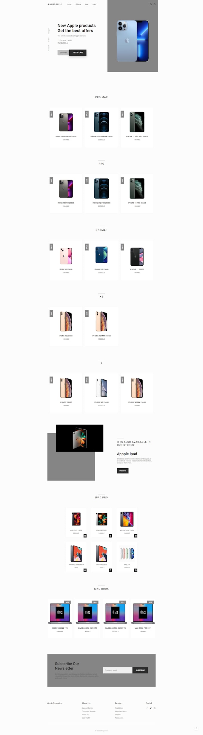 Design Modern Responsive Website With Htmlcssjsbootstrap By Momosql
