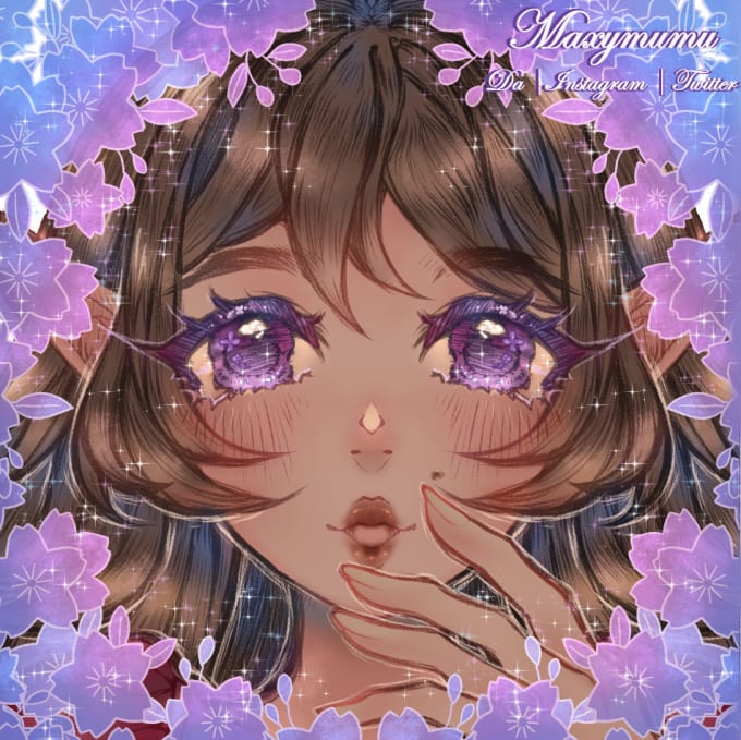 Draw a textured anime clean sketch by Maxymumu | Fiverr