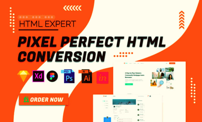 Convert Sketch Psd Xd Jpeg To Html Css Bootstrap All Version By