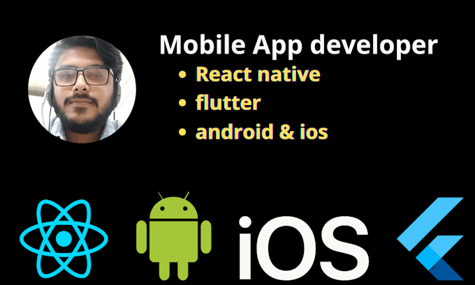 Do react native flutter mobile development by Khokan27 | Fiverr