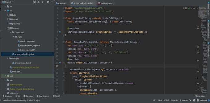 Convert figma design to flutter by Developersloop | Fiverr