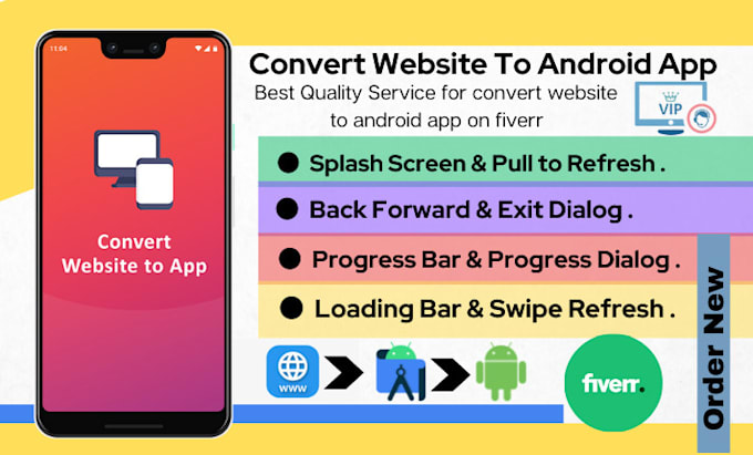 Convert any website to android app by Md_jafor_ali | Fiverr