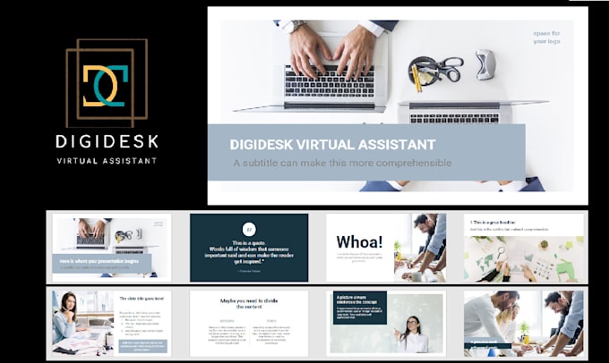 Create professional powerpoint or slide presentation by Digideskva | Fiverr