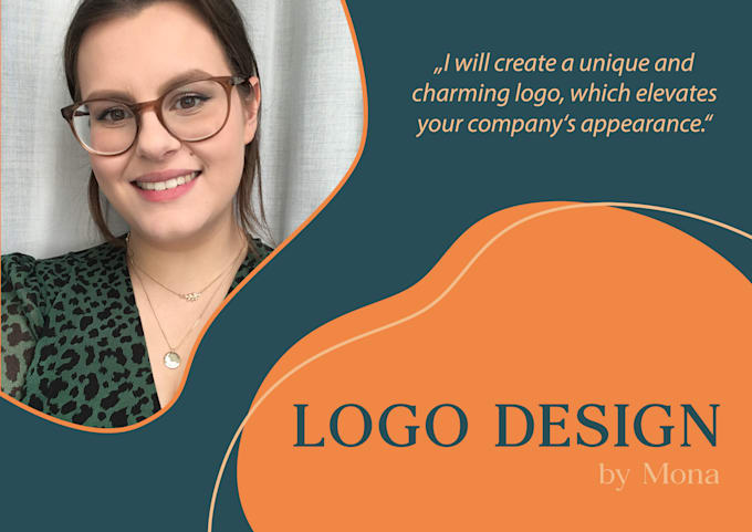 Design a minimalistic and unique text logo for you by Monaboss | Fiverr