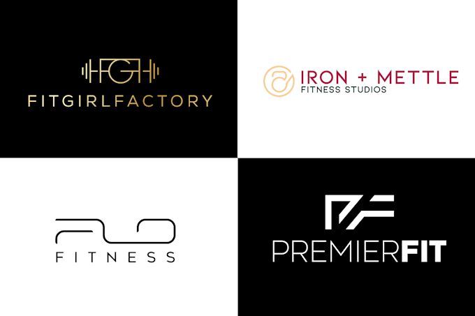Do design a creative gym and fitness logo by Minimallogo132 | Fiverr