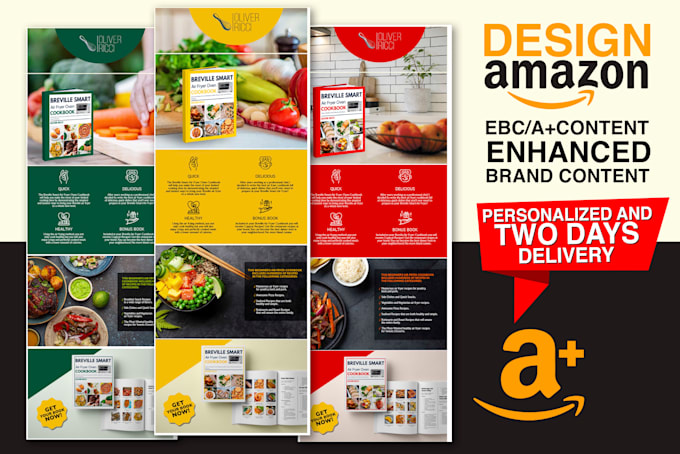 Create an incredible amazon a plus content for your books or products ...