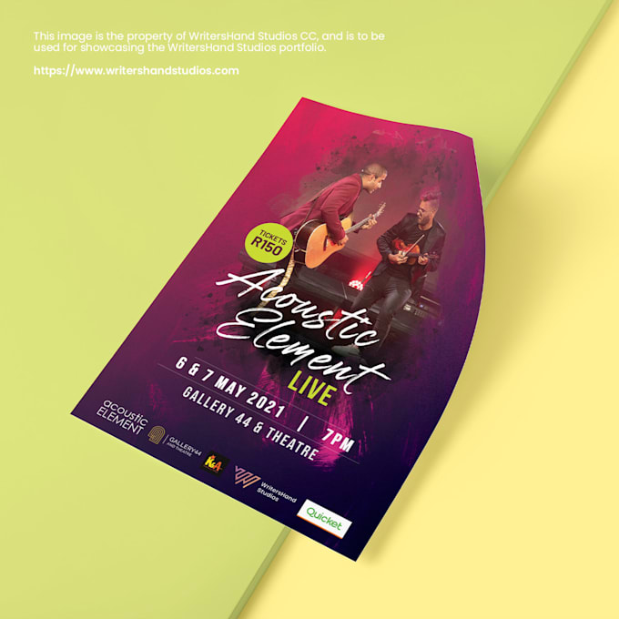 Create an engaging flyer or poster design by Writershand | Fiverr