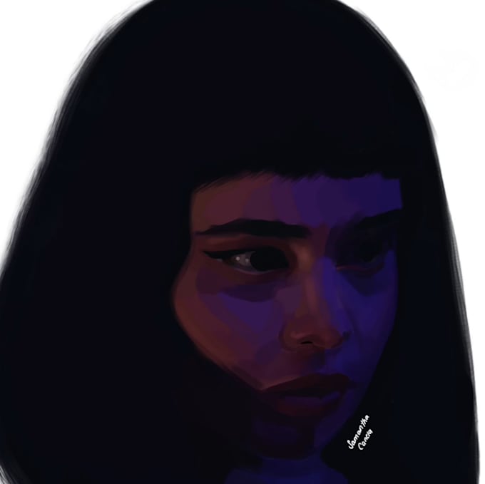 Draw moody lighting digital art by Canelastreetart | Fiverr