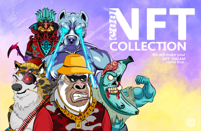 Create nft collection 1k 5k 10k by Poseido_nft2 | Fiverr