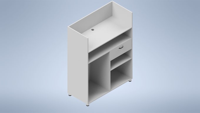 Do 3d model and realistic renderings of furniture on inventor by ...