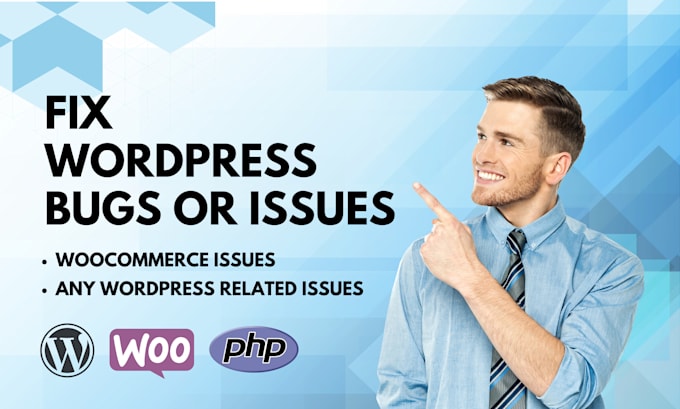 Fix Wordpress Bugs Css Woocommerce Issues And Errors By Sajid Ahmed9353 Fiverr