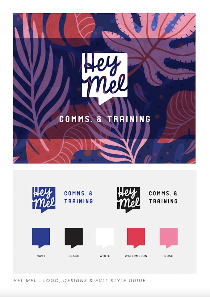 Create a logo and full style guide by Lisadotdesign | Fiverr