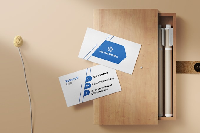 Create professional business card design by Aqsa_gfx | Fiverr