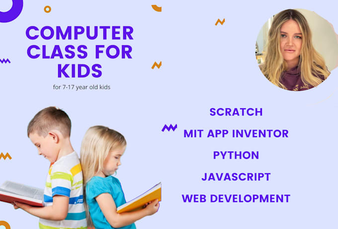 Teach programming python, scratch, app inventor, roblox, js for 6 to 17 ...