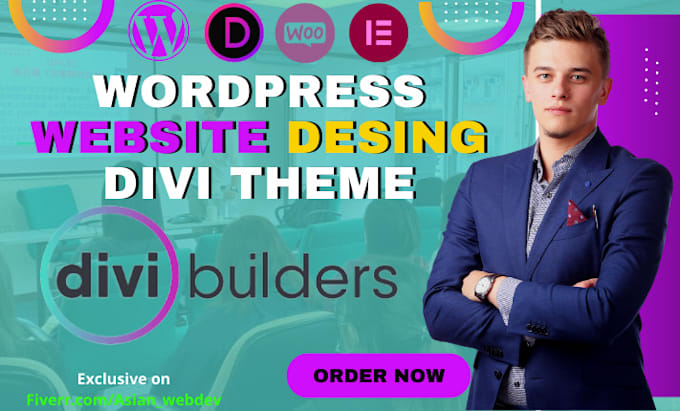 Install divi wordpress theme with official license lifetime by Asian_webdev | Fiverr