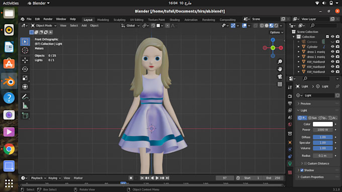 Design 3d cartoon character or model in blender by Herarooj | Fiverr