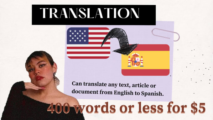 Manually translate any document, spanish speaker by Montserrat_chav ...