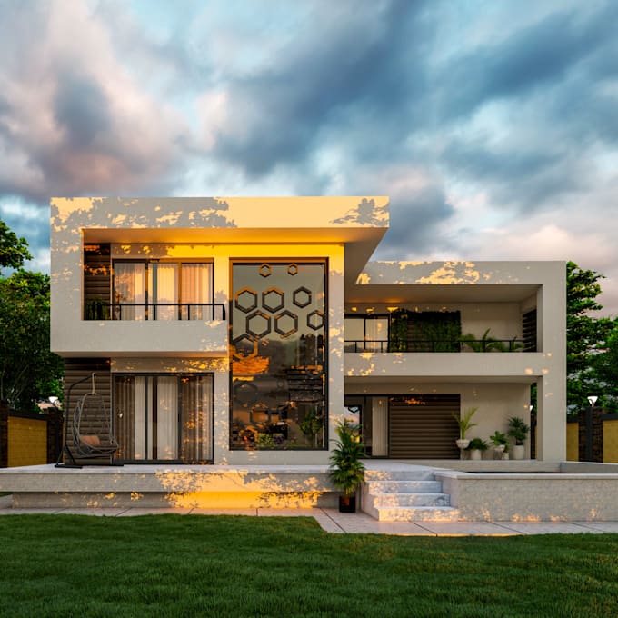 Design superb 3d architectural models by Niarchitect | Fiverr