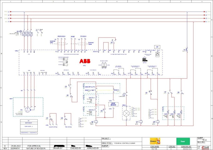 Do electrical panel plc power control wiring circuit diagram by ...