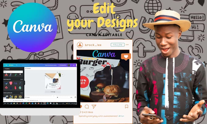 Design eye catching branded design in canva and template by Najmul ...