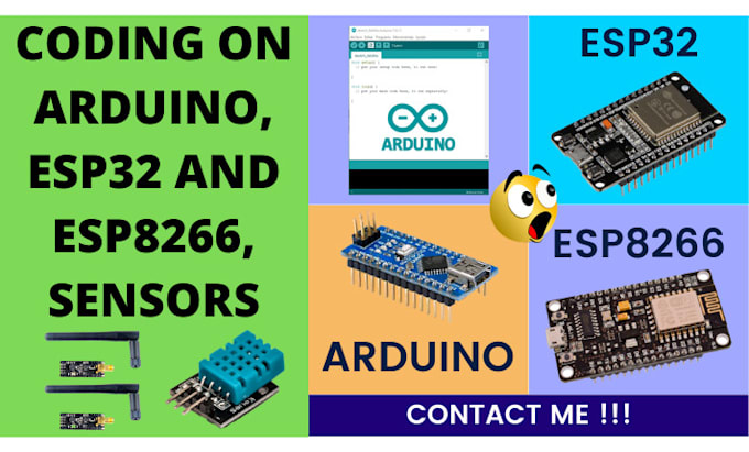 Develop your codes on arduino, esp32 and esp8266 by Andersonlh12 | Fiverr