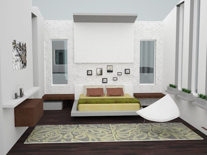 Create mood boards, 3d views, 3d model by Studio_saga | Fiverr