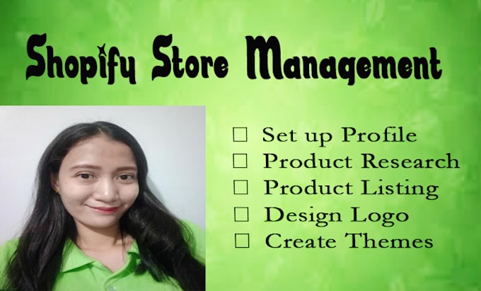 Create a profile on your shopify business by Heidelr | Fiverr