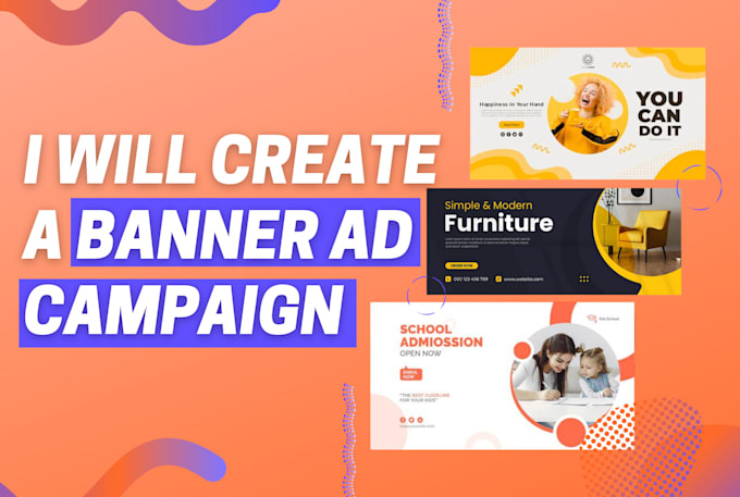 Create a banner ad campaign by Nupe8ai_96 | Fiverr