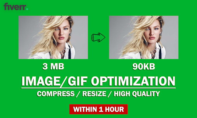 Reduce image or gif size, compress and resize by Karansingh888 | Fiverr