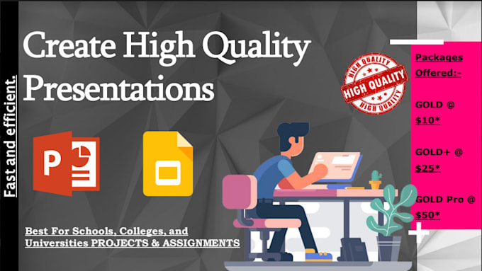 Create high quality powerpoint presentation by Readyravi | Fiverr