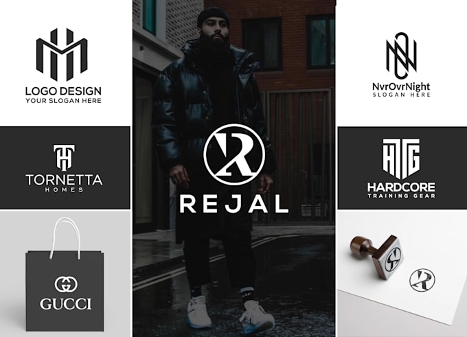 Design brand clothing, initial letters, streetwear, luxury and fashion ...